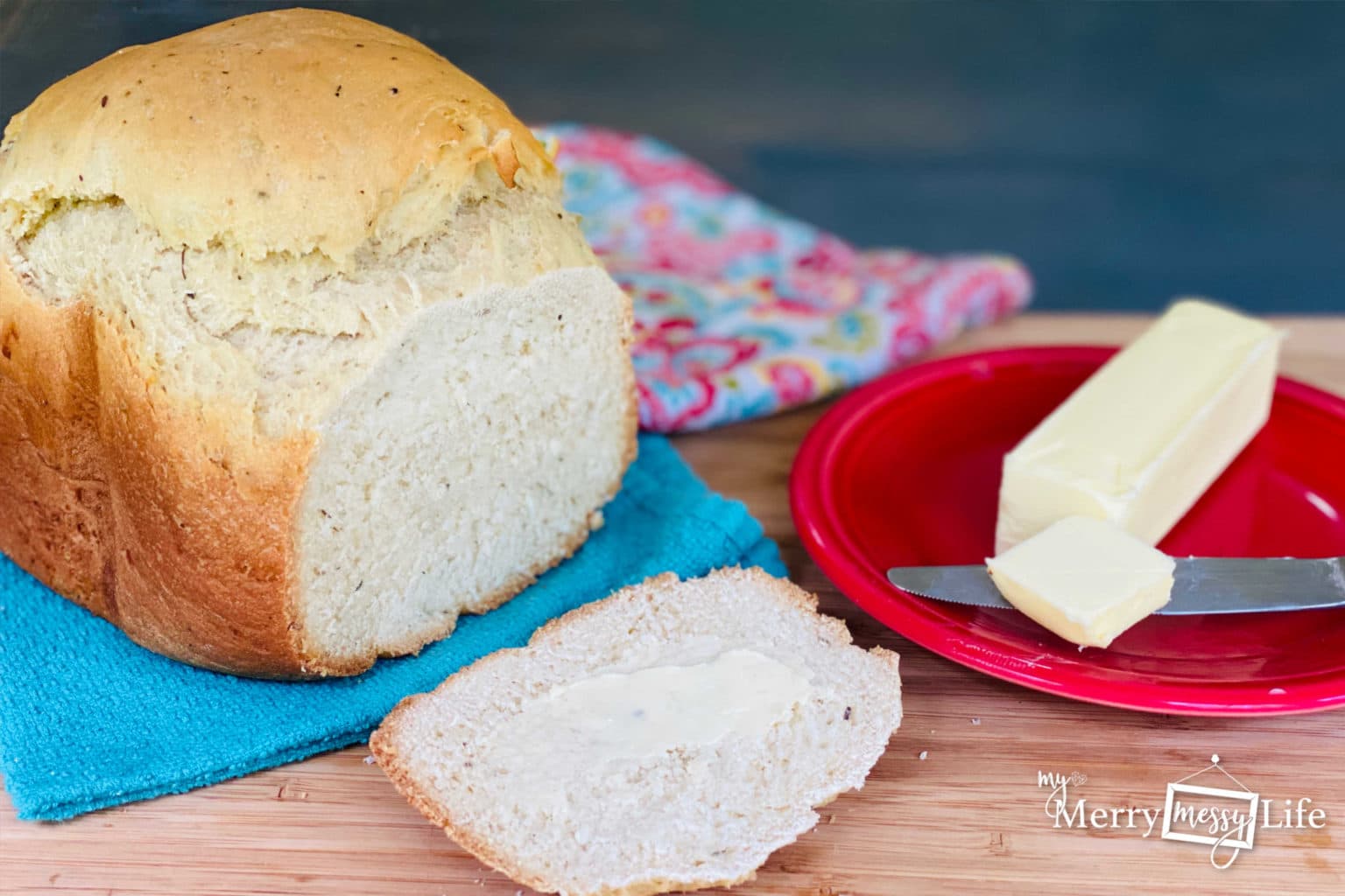 Perfect Bread Machine Loaf Recipe My Merry Messy Life